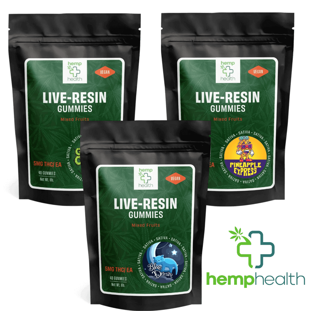Delta 9 Live Resin Gummies - 15mg – hemphealth